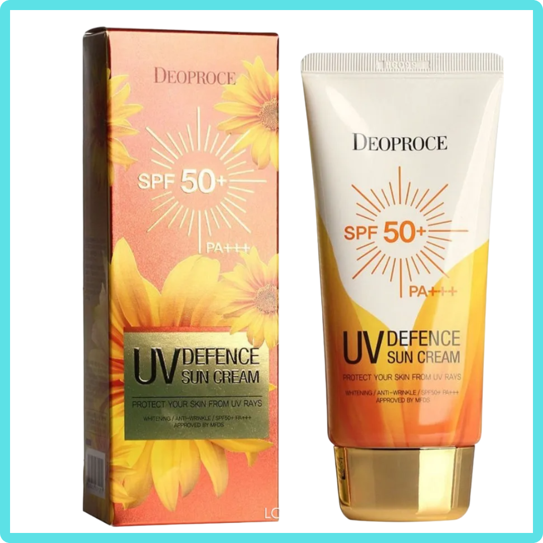 DEOPROCE UV DEFENCE SUN PROTECTOR SPF50+ PA+++ 70g – GKbeautybar