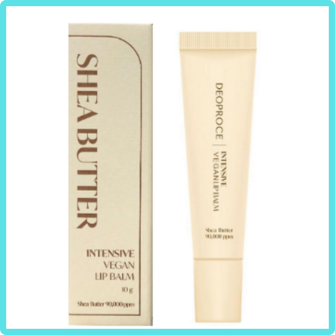 DEOPROCE SHEA BUTTER INTENSIVE VEGAN LIP BALM 10g – GKbeautybar