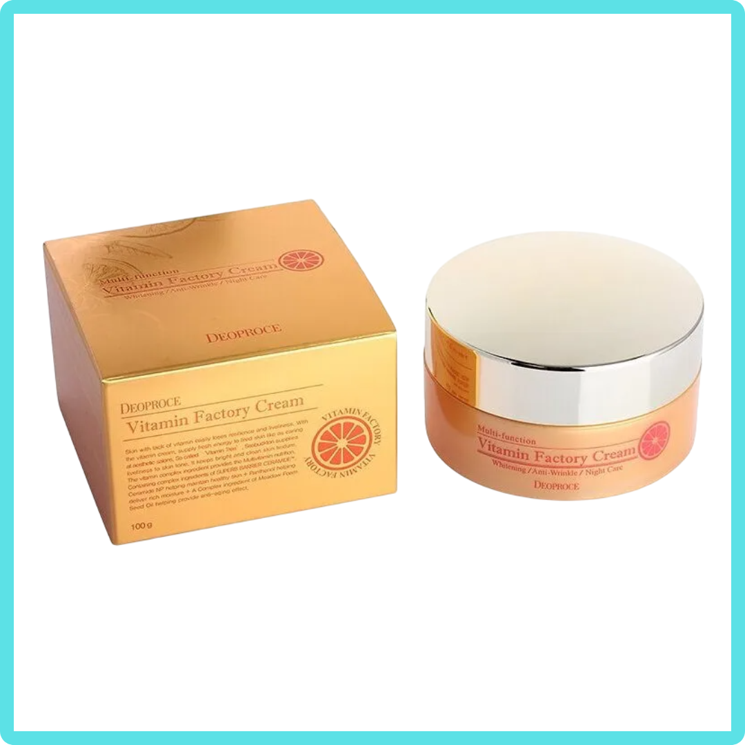 DEOPROCE Vitamin Factory Cream 100g – GKbeautybar