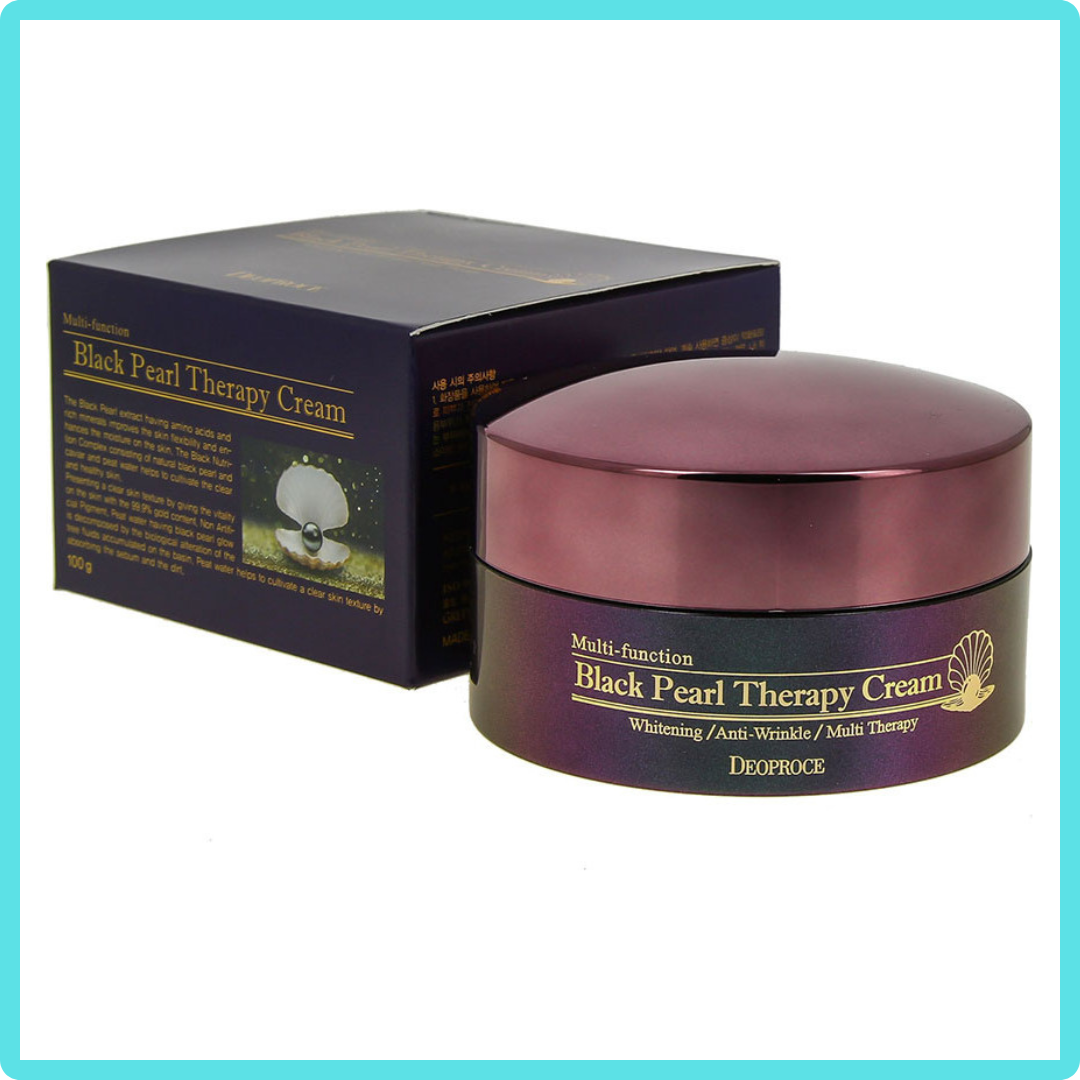 DEOPROCE BLACK PEARL TERAPHY CREAM 100g – GKbeautybar